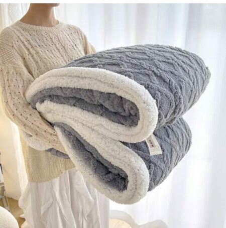 cobertor aborregado individual – Liz Zannz