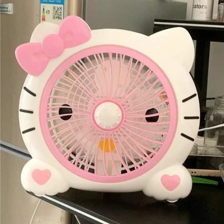 VENTILADOR DE ESCRITORIO HELLO KITTY – Liz Zannz